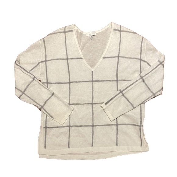 Reiss | Sweaters | Reiss Alegria Sweater Window Pane Embroidery Womens ...